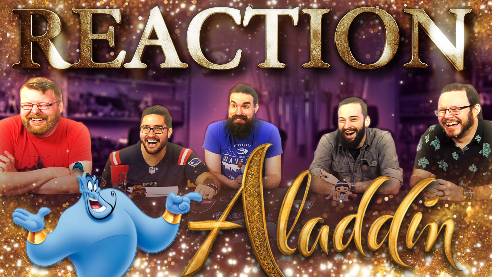 Disney’s Aladdin Official Trailer Reaction – Blind Wave