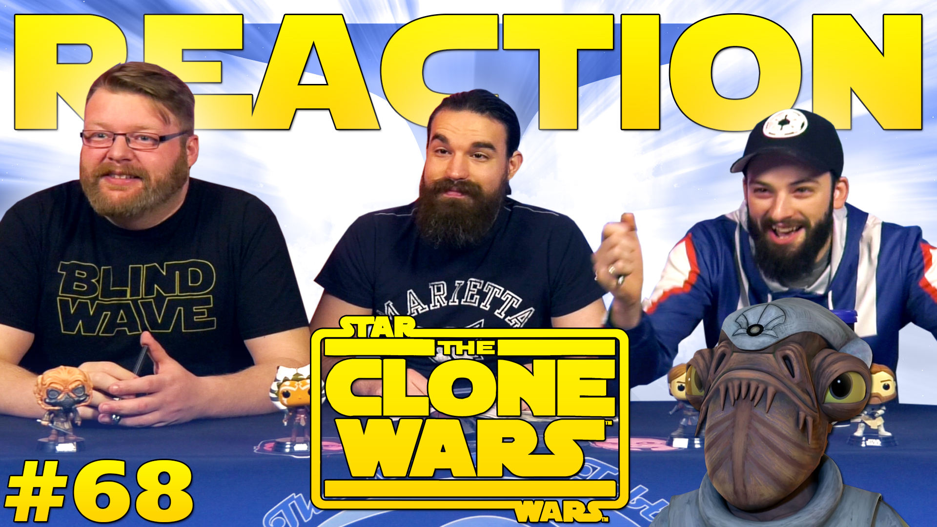 Star Wars The Clone Wars 068 4×1 Reaction – Blind Wave