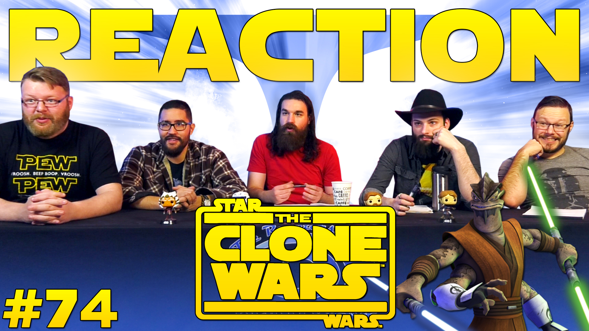 Star Wars: The Clone Wars 074 4×7 Reaction – Blind Wave