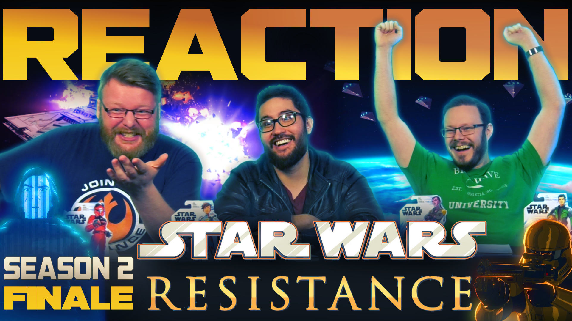 Star Wars Resistance 2×18 and 2×19 Reaction – Blind Wave