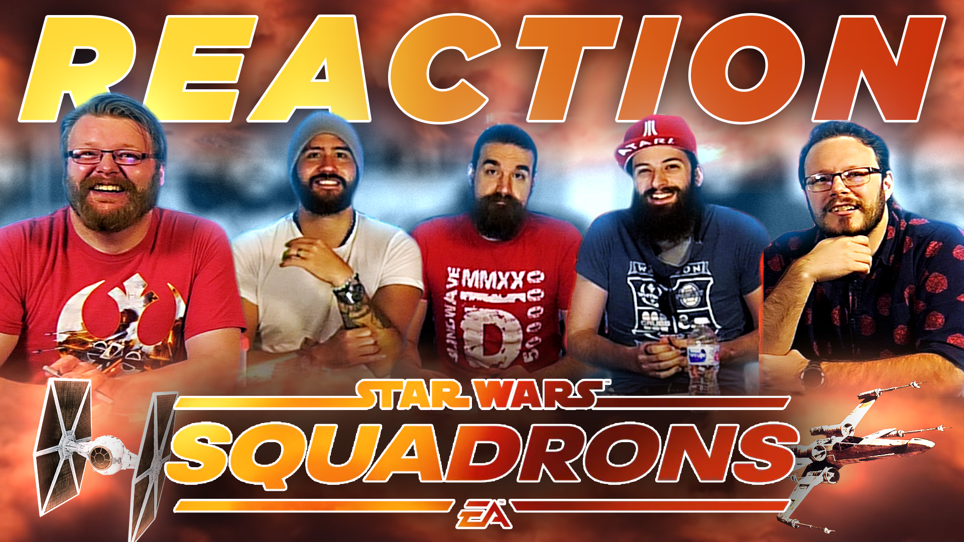 Star Wars: Squadrons – Official Reveal Trailer Reaction – Blind Wave