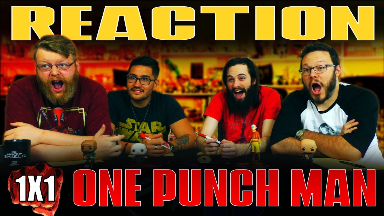 One Punch Man 1×1 Reaction – Blind Wave