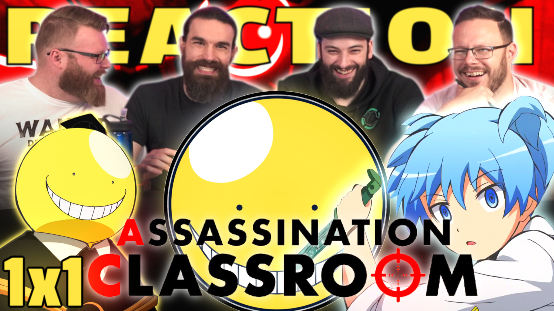 Assassination Classroom 1×1 Reaction – Blind Wave