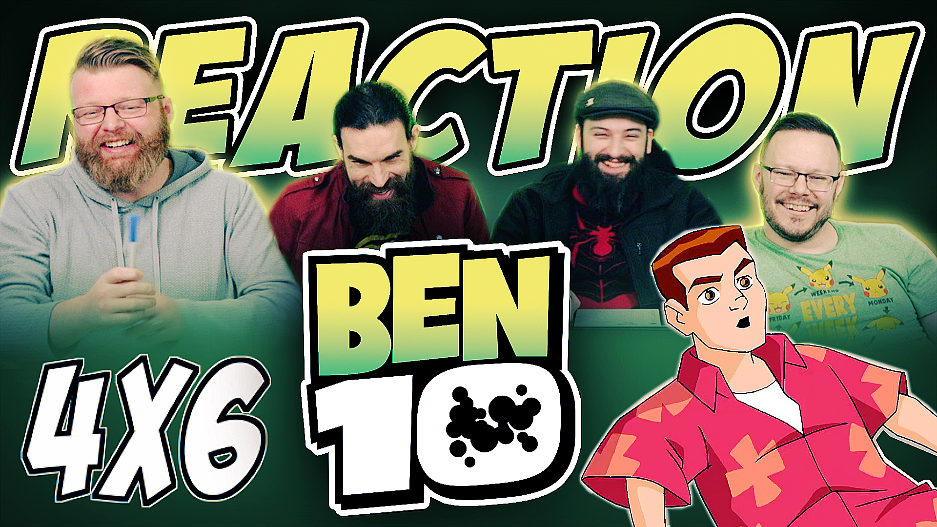 Ben 10 4×6 Reaction – Blind Wave