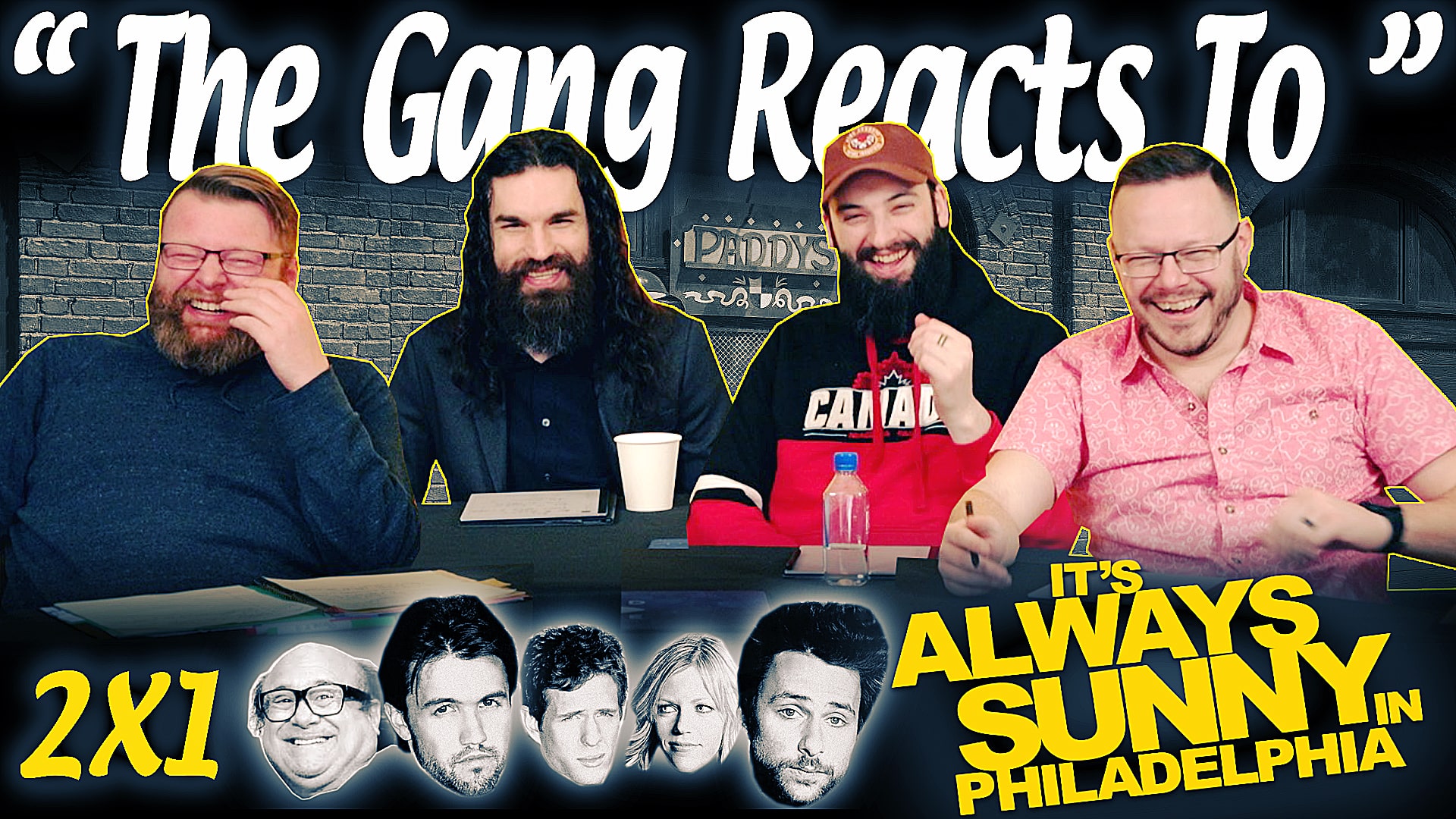 It’s Always Sunny in Philadelphia 2×1 Reaction – Blind Wave