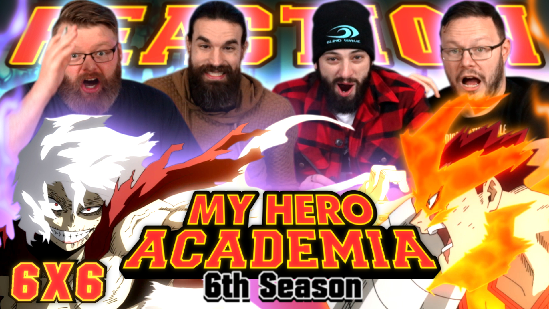 My Hero Academia 6×6 Reaction – Blind Wave