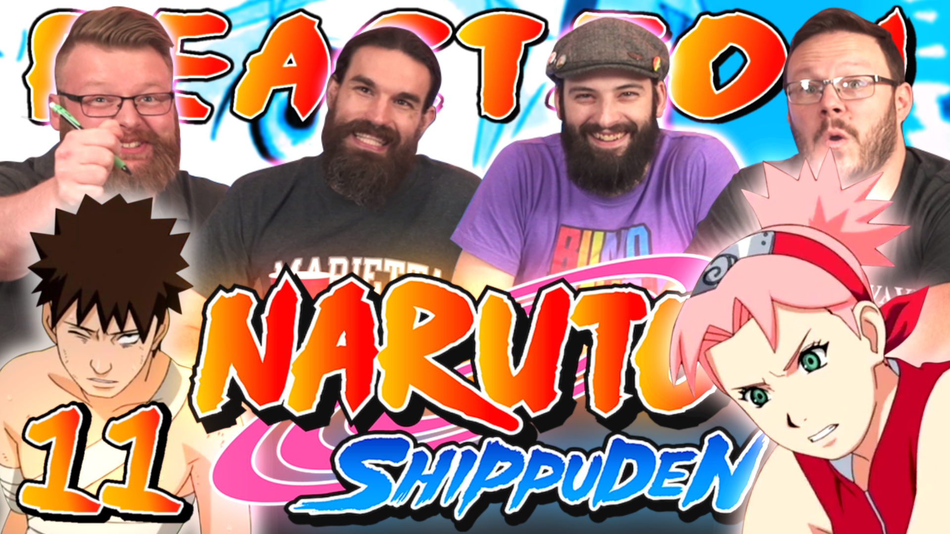Naruto Shippuden 11 Reaction – Blind Wave
