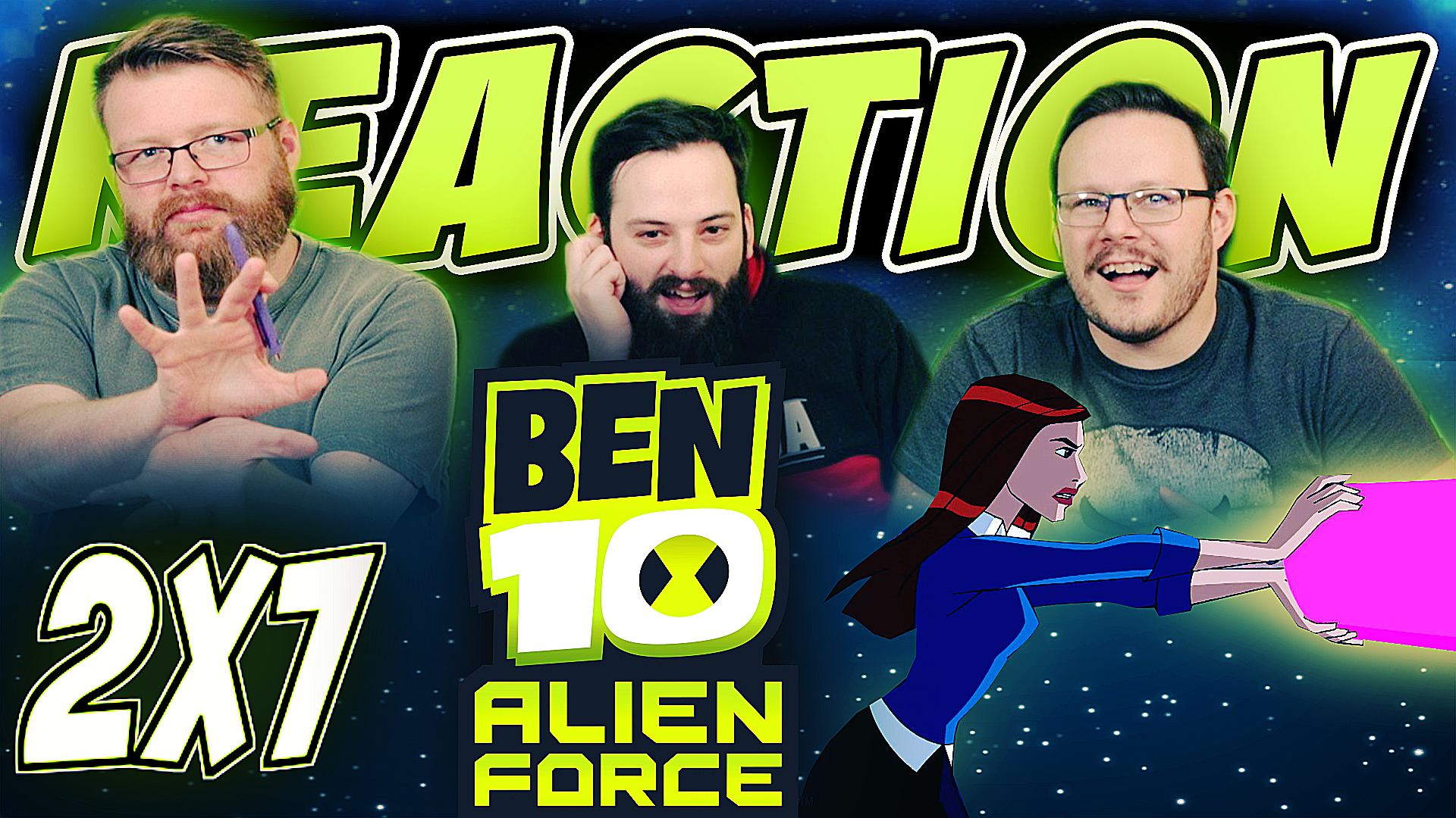 Ben 10: Alien Force 2×7 Reaction – Blind Wave