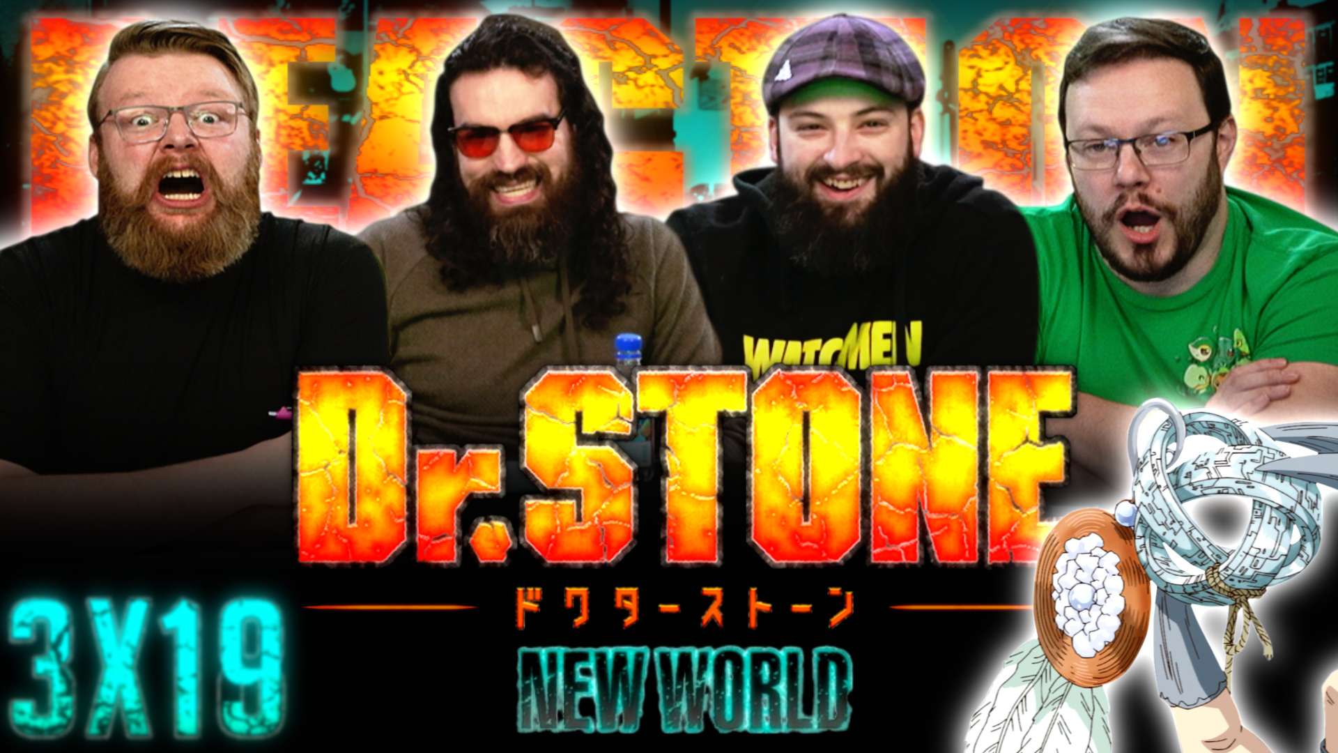 Dr. Stone 3×19 Reaction – Blind Wave