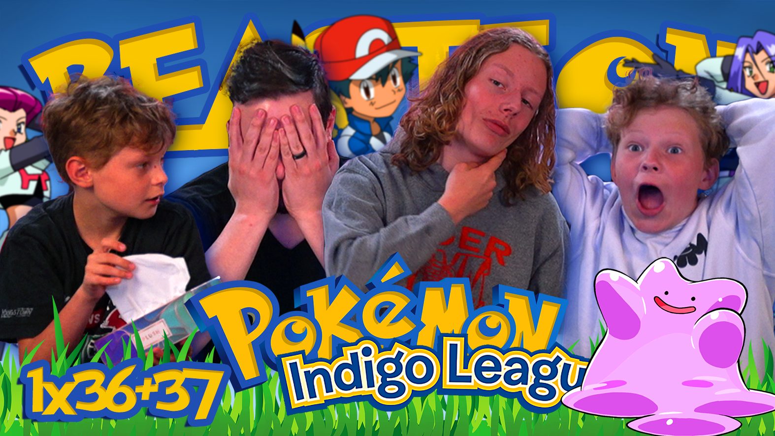 Pokemon: Indigo League 36-37 Reaction – Blind Wave