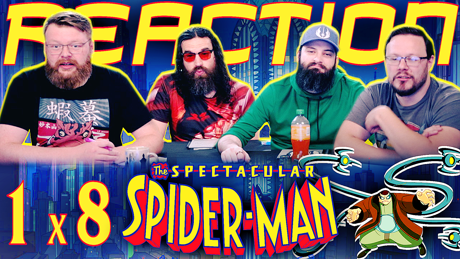 The Spectacular Spider-Man 1×8 Reaction – Blind Wave