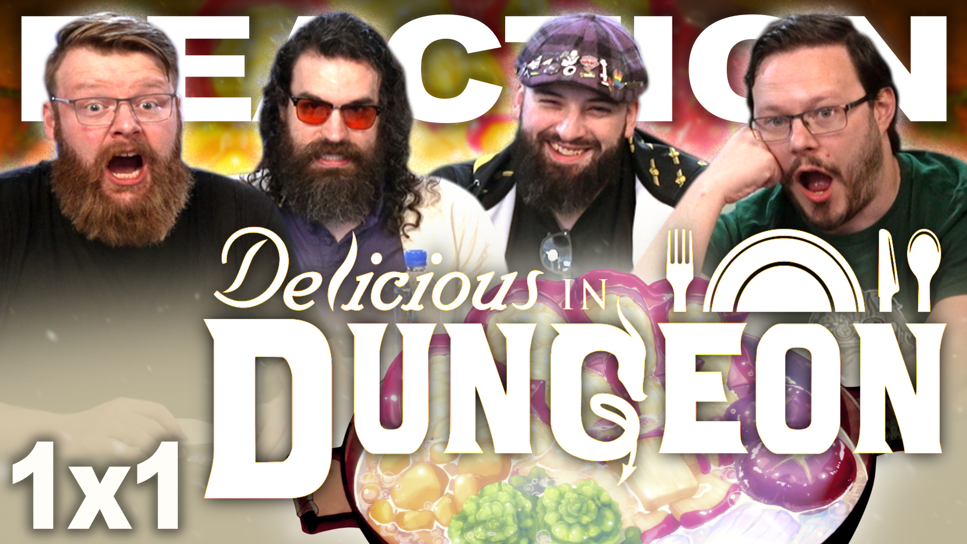 Delicious in Dungeon 1×1 Reaction – Blind Wave