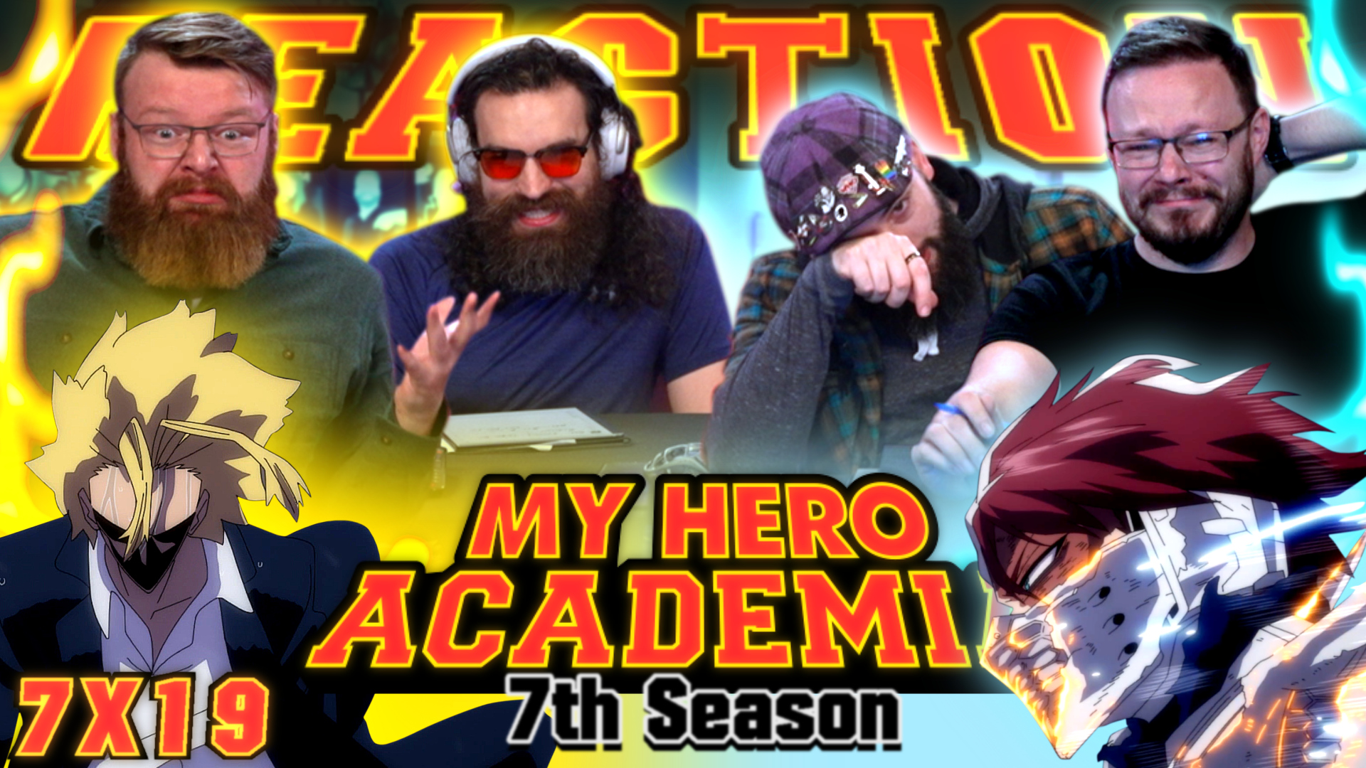 My Hero Academia 7×19 Reaction – Blind Wave