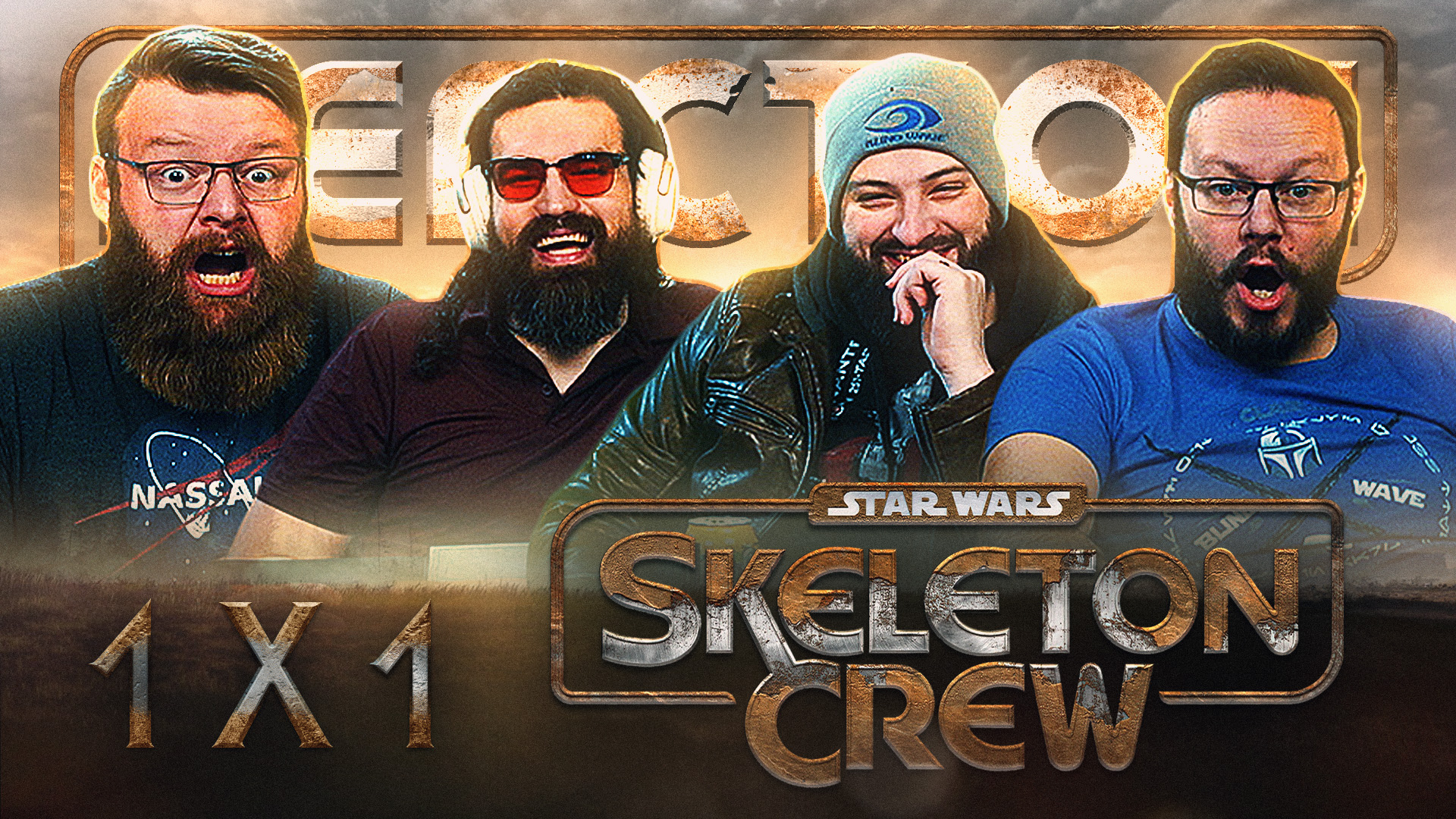 Skeleton Crew 1×1 Reaction – Blind Wave