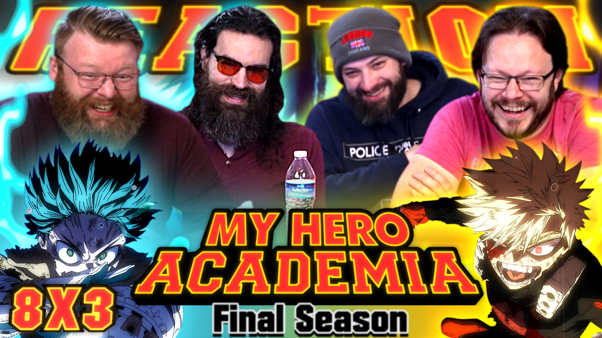 My Hero Academia 8×3 Reaction – Blind Wave