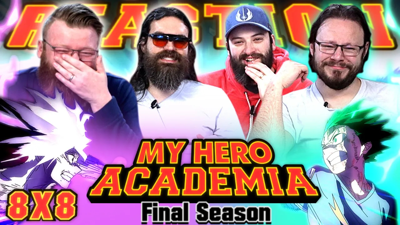 My Hero Academia 8×8 Reaction – Blind Wave